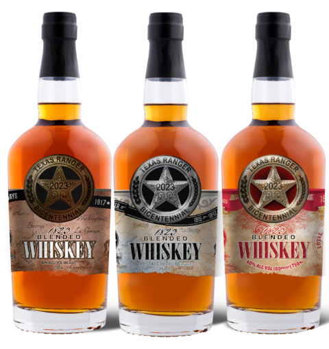 Texas Ranger Whiskey Bicentennial Bottles - Texas Ranger Whiskey