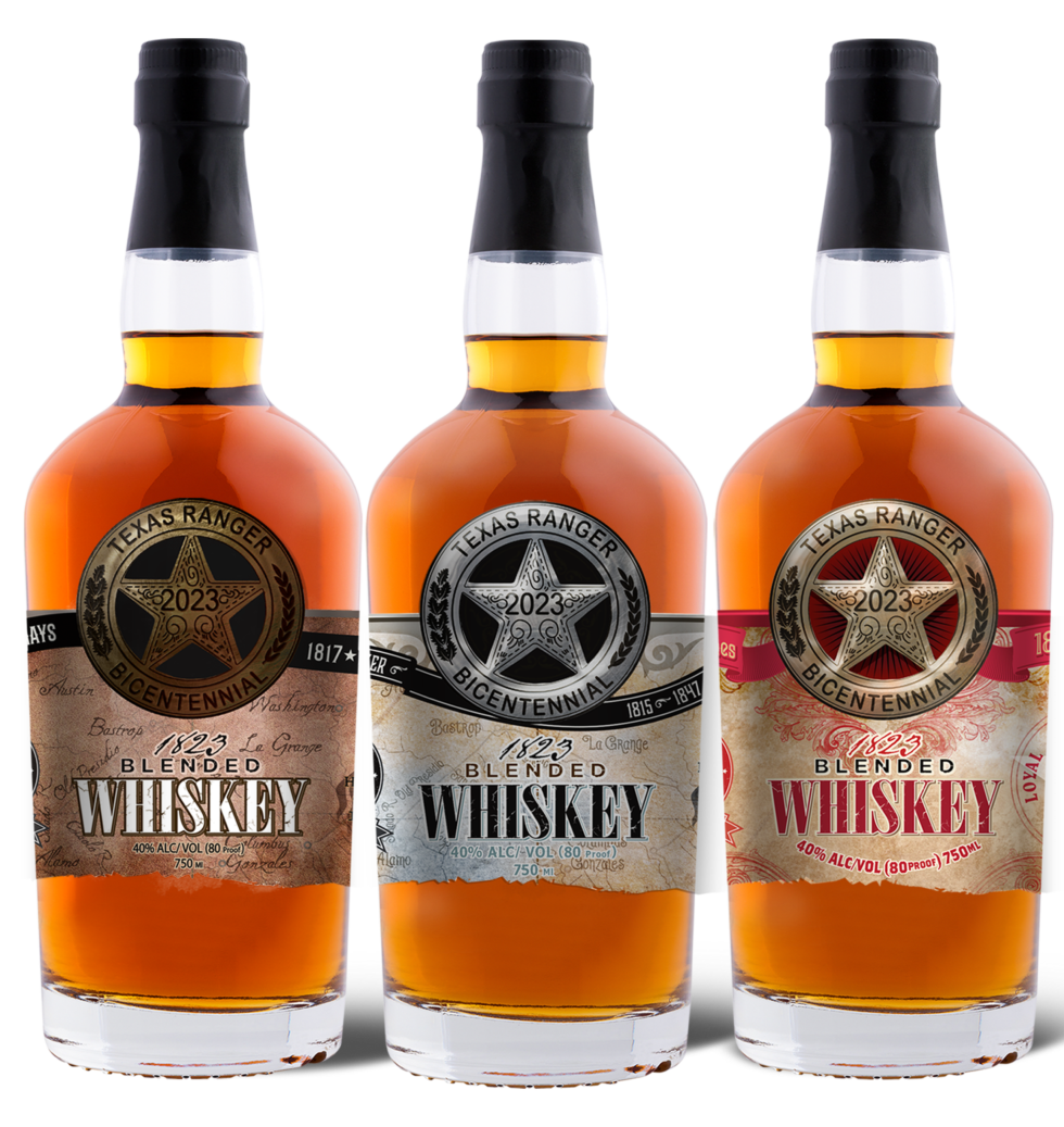 Texas Ranger Whiskey Bicentennial Bottles - Texas Ranger Whiskey