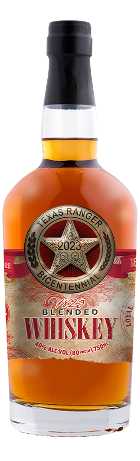 Texas Ranger Bicentennial bottle with story of John R. Hughes - Texas ...